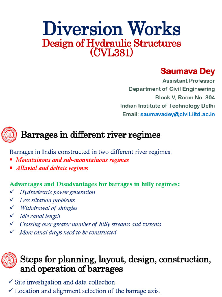 Diversion Works - Part 3 | PDF | River | Flood