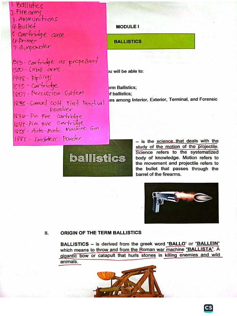 Ballistics | PDF