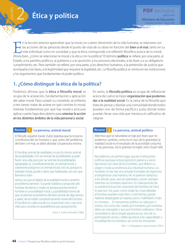 Ética y Política: Un Análisis Filosófico | PDF | Moralidad | Realidad