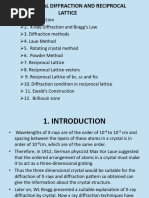X-Ray Diffraction Techniques Overview | PDF | X Ray Crystallography ...