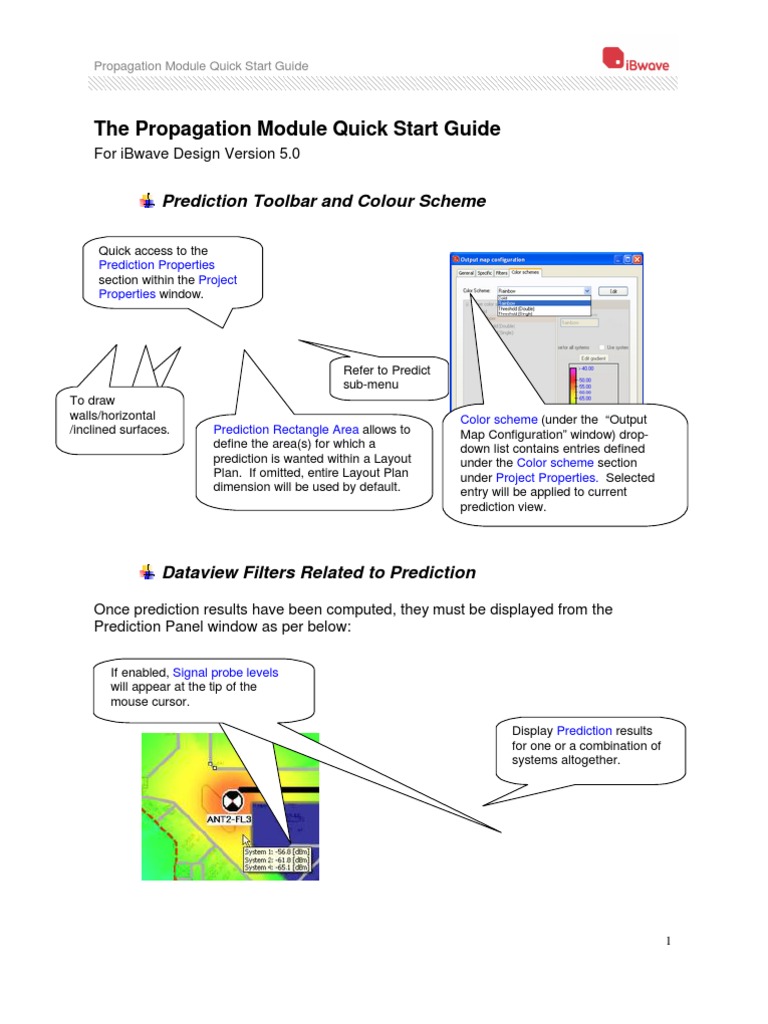 Ibwave Propagation - Quick Start Guide | Download Free PDF | Icon ...