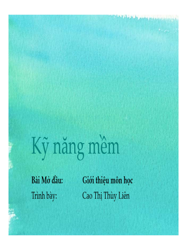 Ky-Nang-Mem - Cao-Thi-Thuy-Lien - 1.-Gioi-Thieu-Mon-Hoc ...