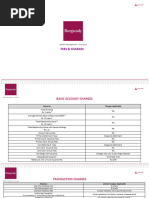 Burgundy Account Fees Guide | PDF | Cheque | Debit Card