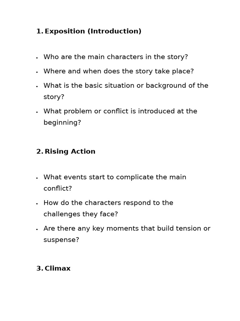 Story Structure Analysis Guide | PDF