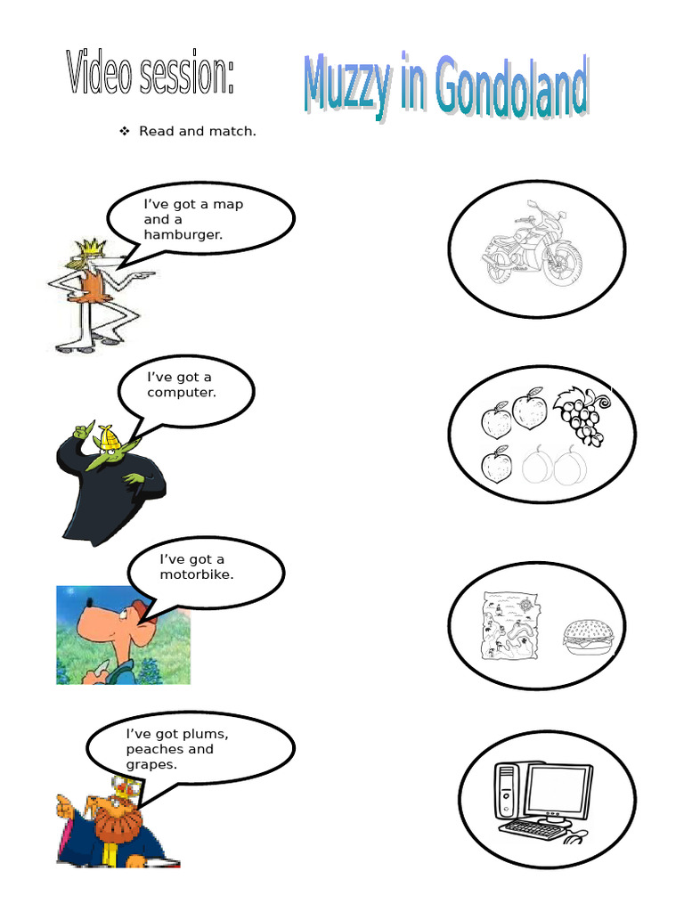 Muzzy in Gondoland - 57904 | PDF