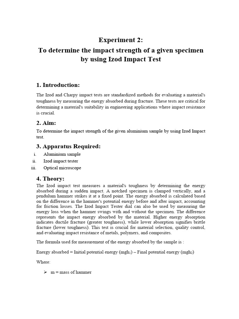 Lab report 2. | PDF | Mechanics | Building Engineering Lab report 2. | PDF | Mechanics | Building Engineering