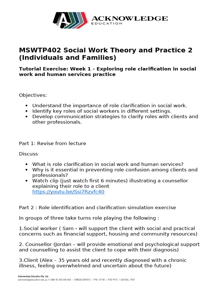 Students Tutorial Activity Week 2 | PDF