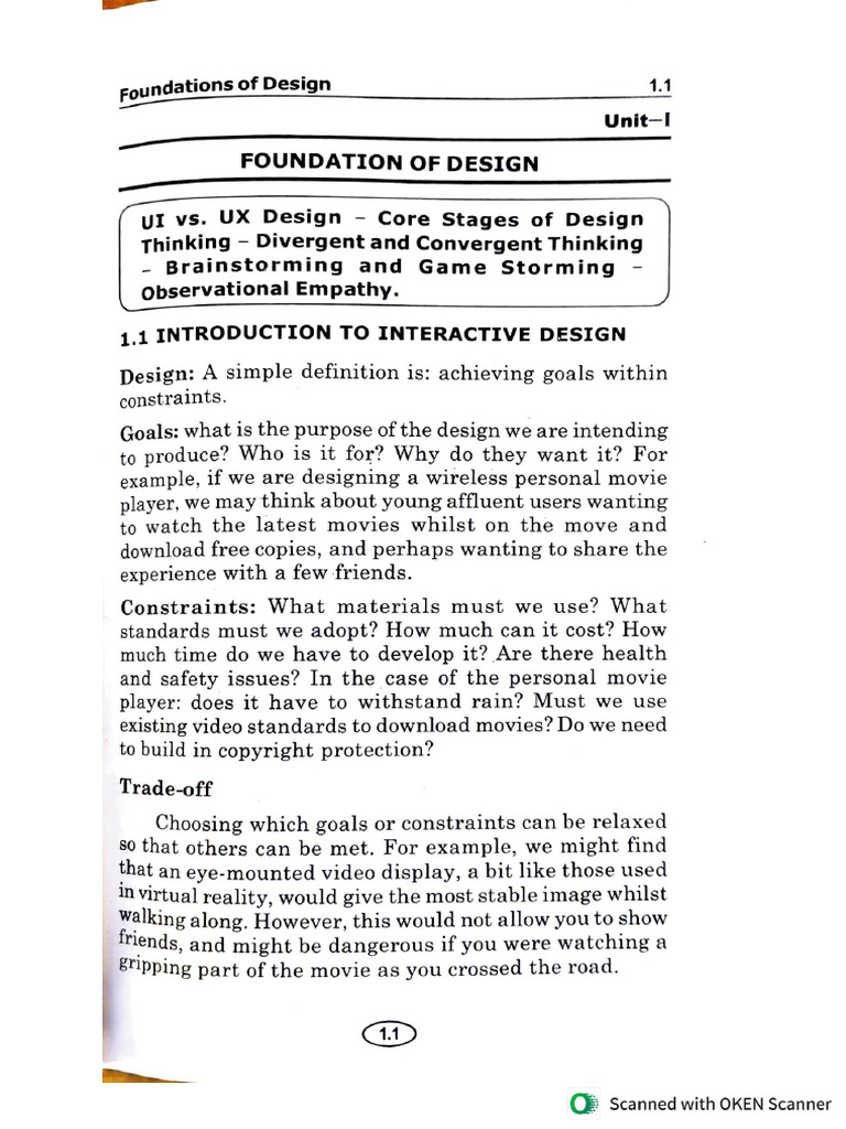 Ui and Ux Design 5th Sem | PDF