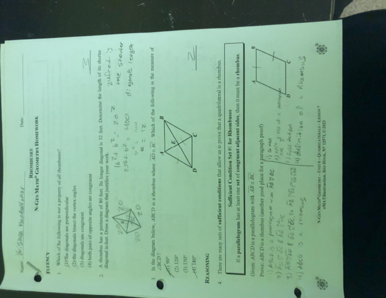 Ub Math HW 789 Last Page | PDF