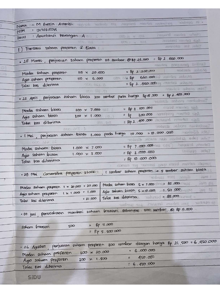 Ak Pasar Modal M Refsin A | PDF
