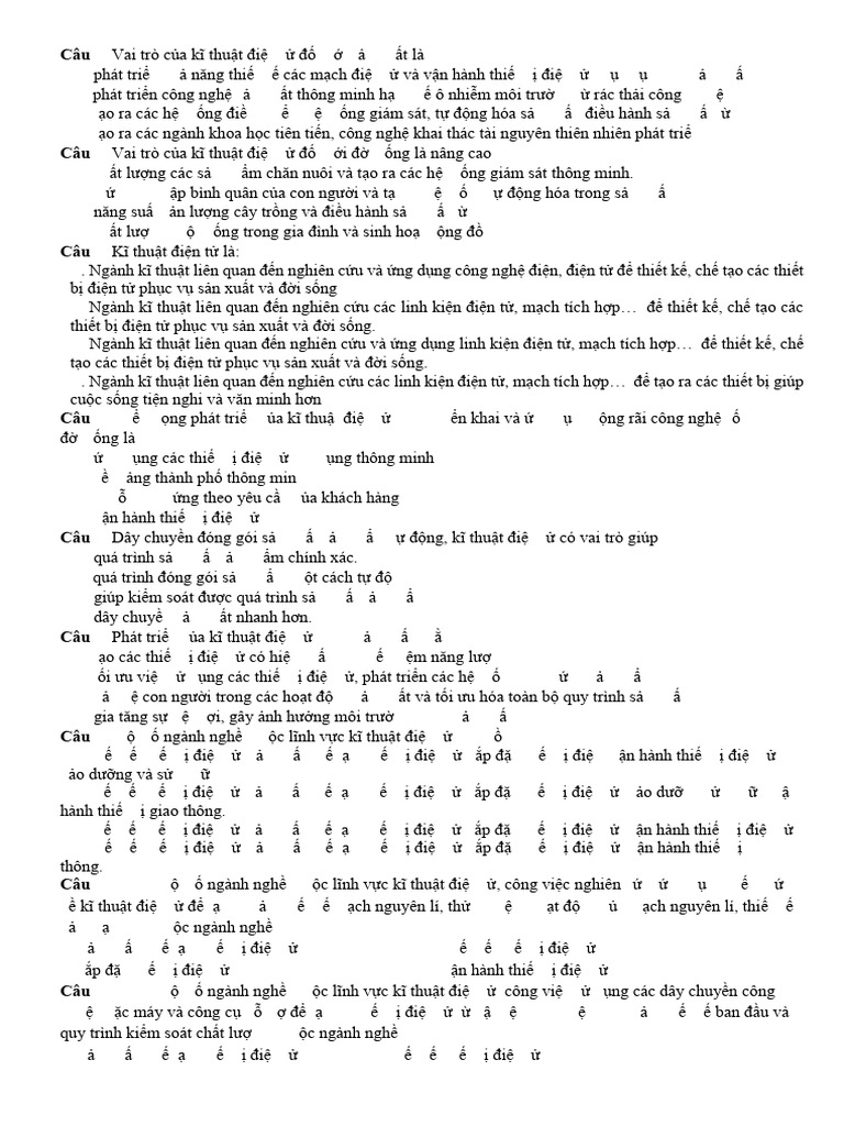 ÔN TẬP GIỮA KÌ2 CN12 | PDF
