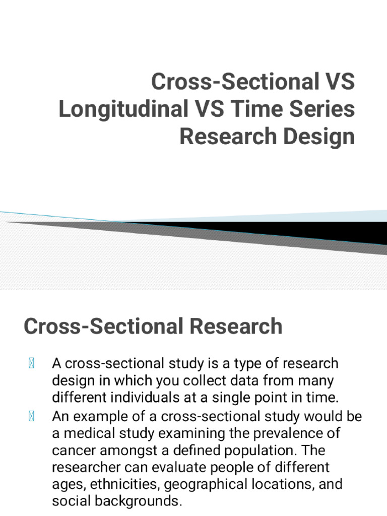 Cross sectional vs longitunal_Phoenix | PDF
