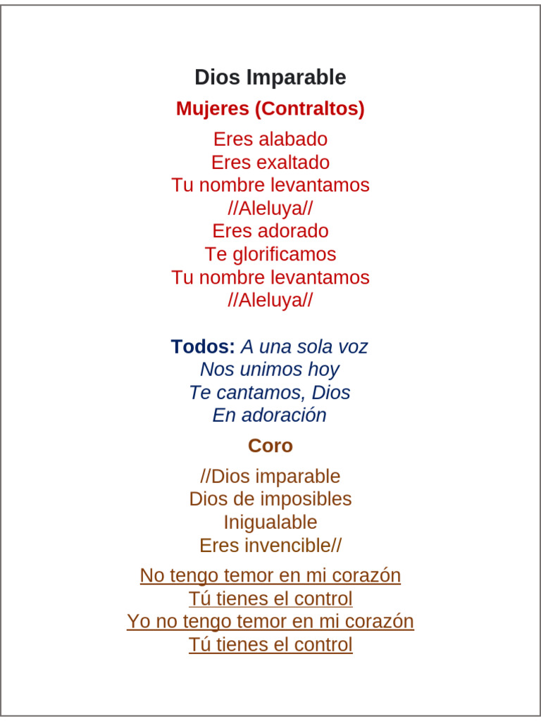 Dios Imparable Maggi | PDF | Jesús | Creencia religiosa y doctrina