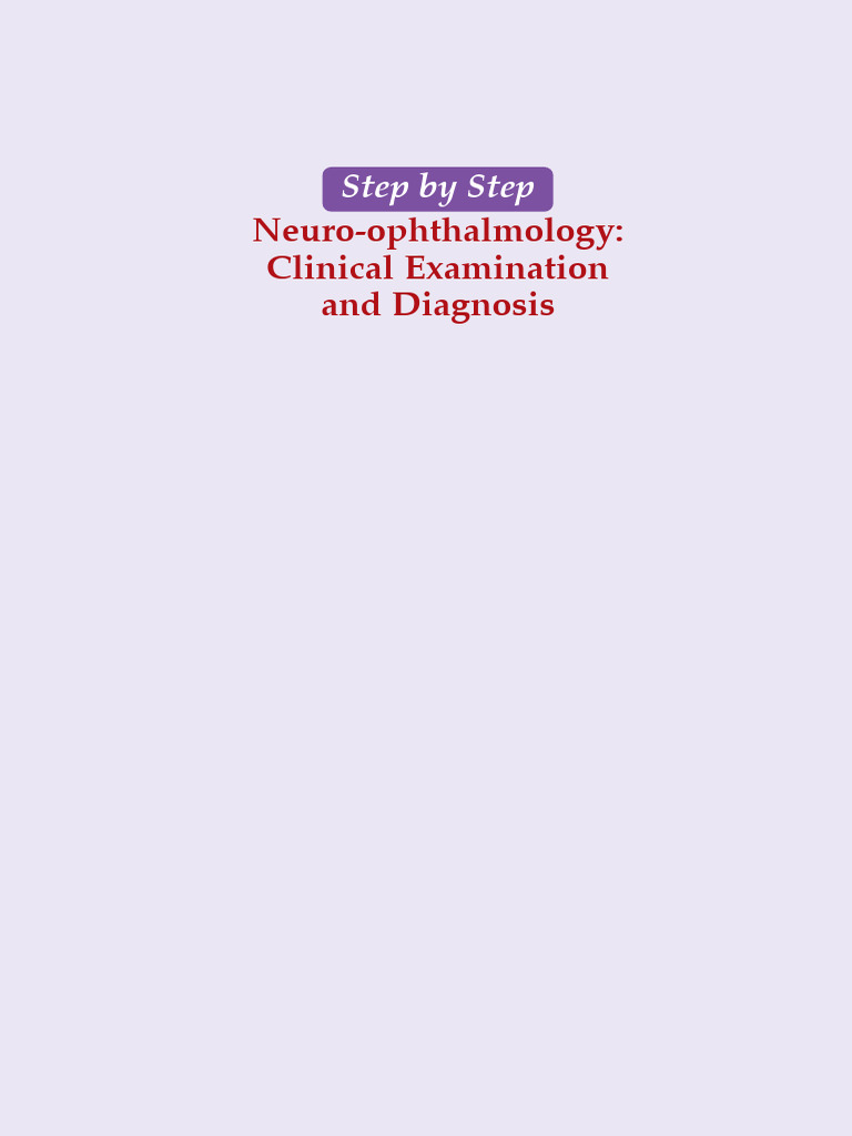 Neuro-Ophthalmology Guide: Exams & Diagnosis | PDF | Headache | Visual ...