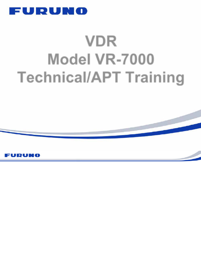 VR7000 Technical APT Training TTC2018 | PDF | Computing | Computer ...