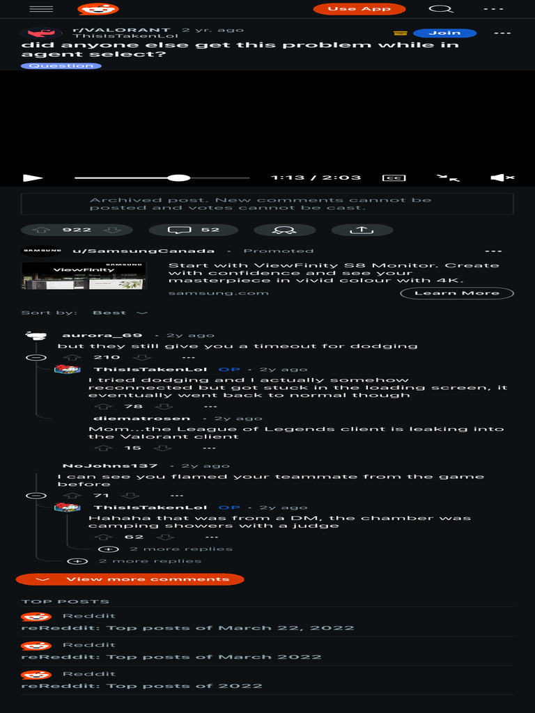 Did Anyone Else Get This Problem While in Agent Select RVALORANT | PDF