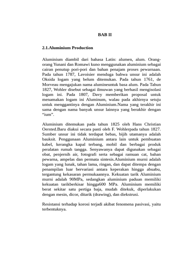 ALUMINUM KELOMPOK 5 TEKNOLOGI BAHAN KONSTRUKSI - Salin | PDF