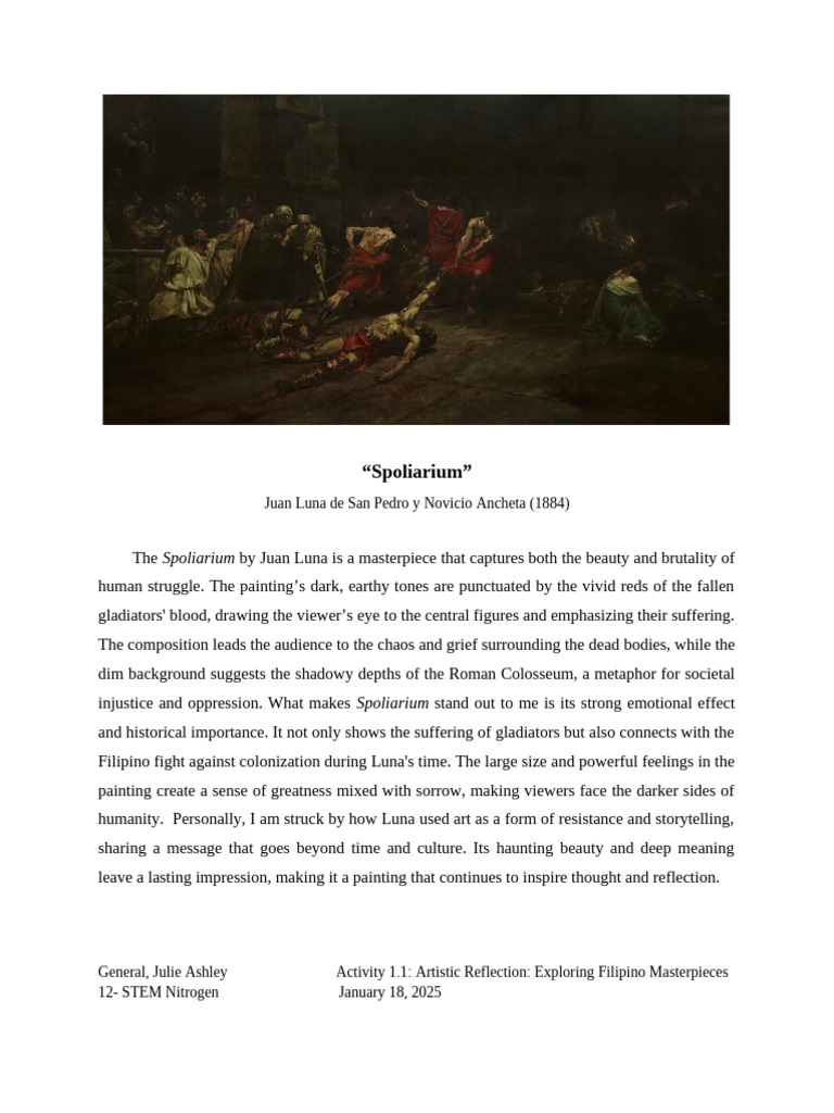 Spoliarium | PDF
