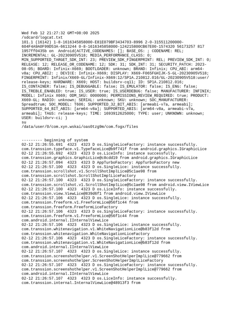 logcat | PDF | Domain Name System | Computer Architecture