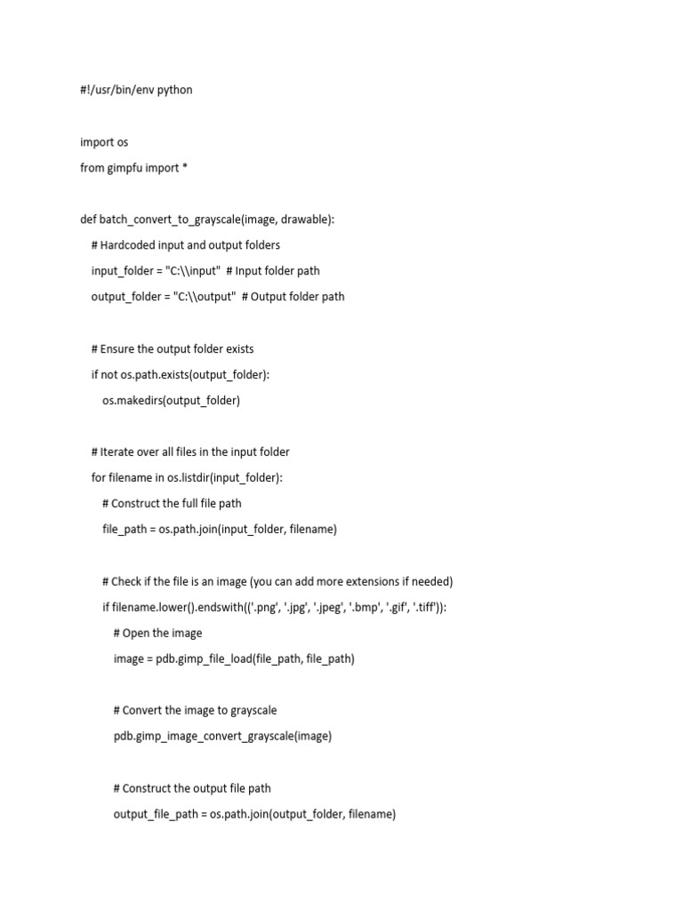 Batch Convert To Grayscale | PDF