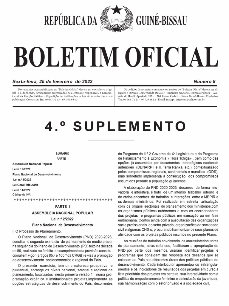 Iva e Lei Geral Tributária | PDF | Economia | Investimentos