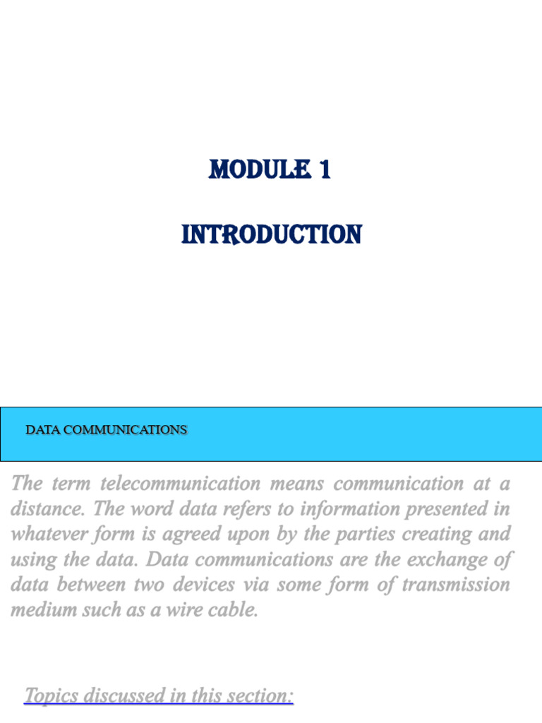 Module1ccn Ppt Pdf Internet Protocol Suite Internet Protocols