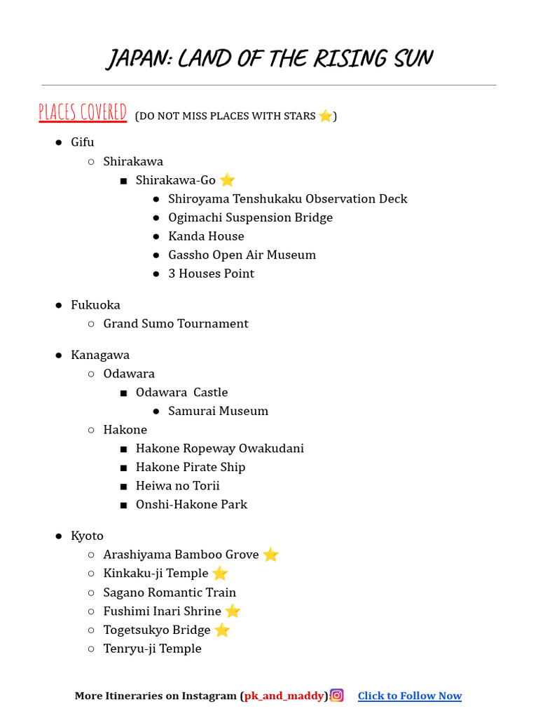 Essential Japan Travel Guide 2024 | PDF | Travel | Home & Garden