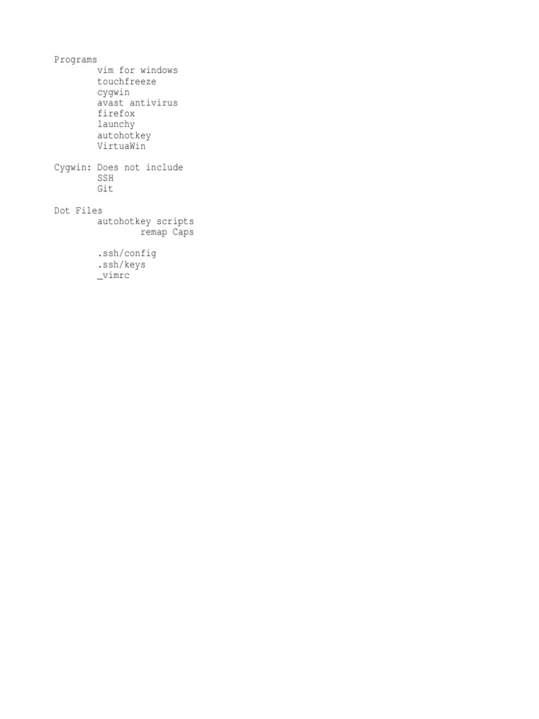Fresh Install | PDF | Computers