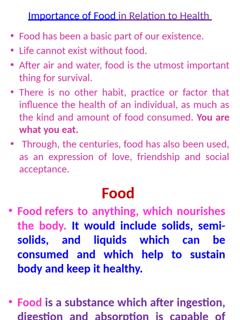 Functions of Food for Health | PDF | Foods | Cooking