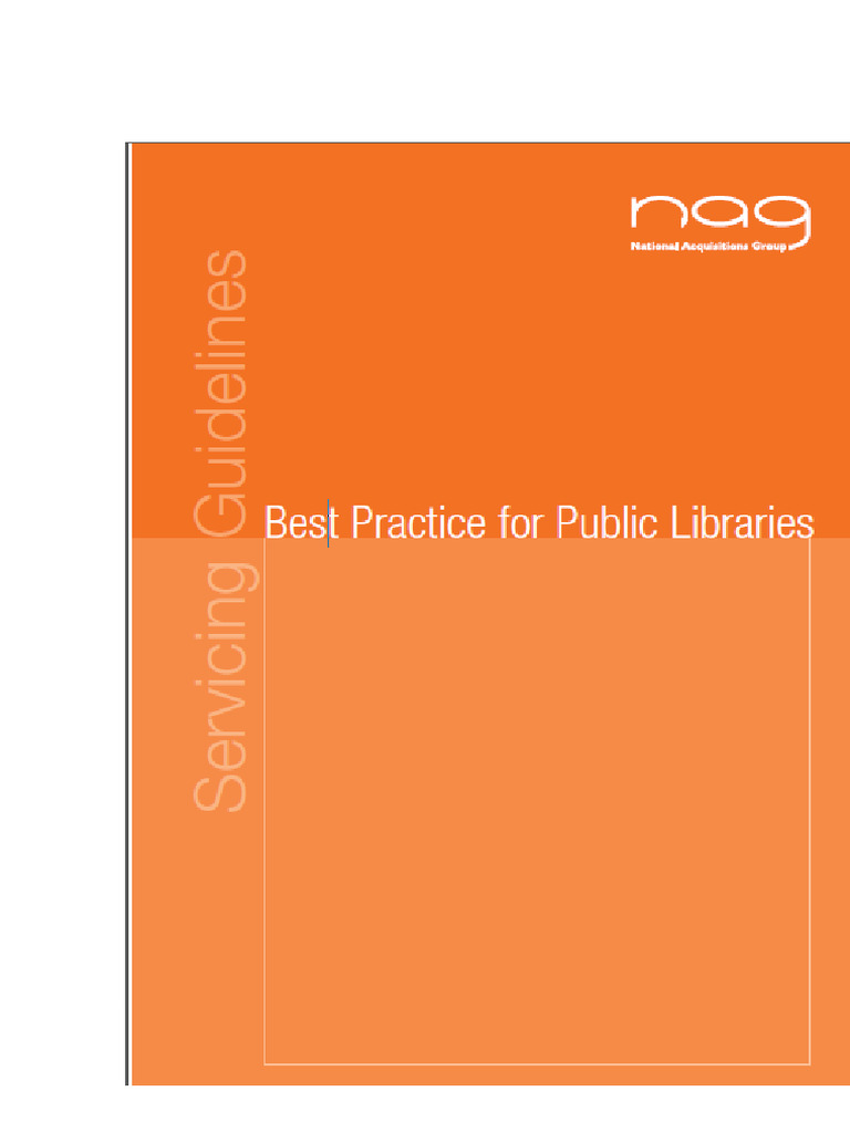 National Aquisitions Servicing-Guidelines-Best-Practice-for-Public-Libraries | PDF | Compact ...
