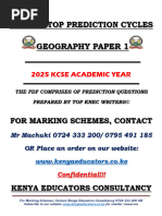 2024-KCSE-GEOGRAPHY-PAPER-1 | PDF
