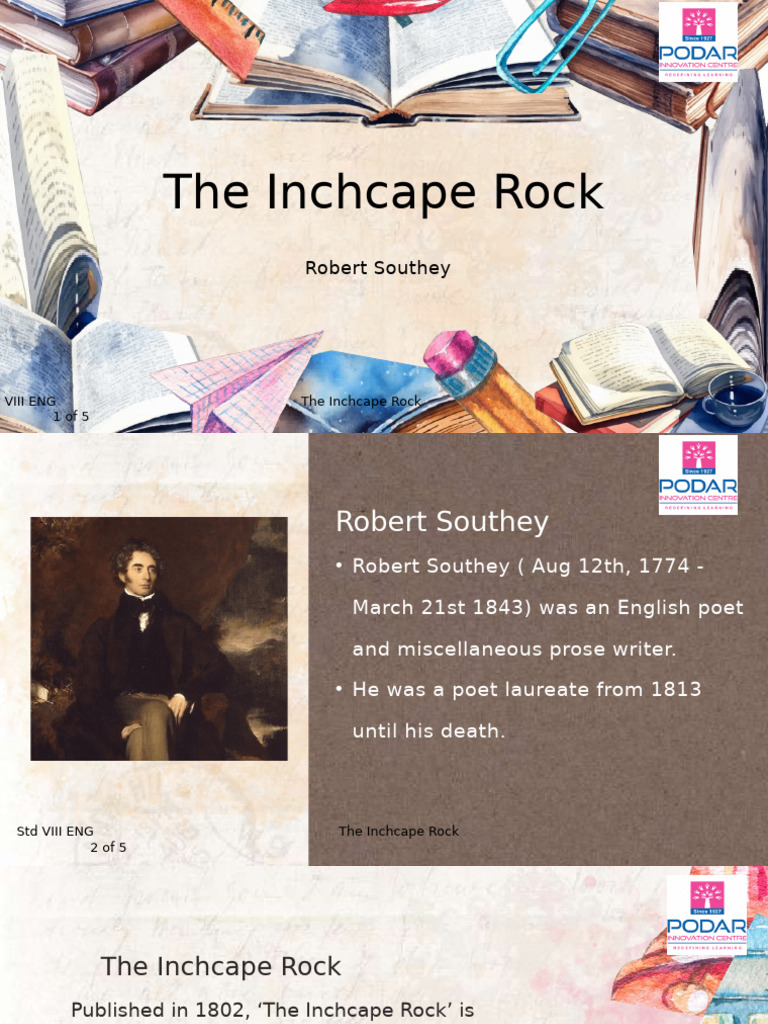 PPT1 - CB - VIII - Eng - The Inchcape Rock | PDF