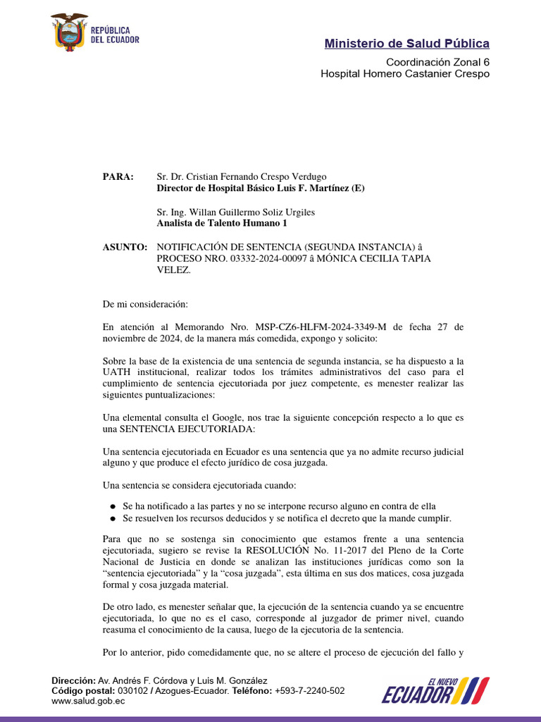 MSP CZ6 HHCC Meim 2024 2349 M | PDF | Justicia | Crimen y violencia