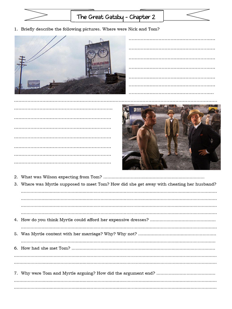 The Great Gatsby Ch2 | PDF | The Great Gatsby