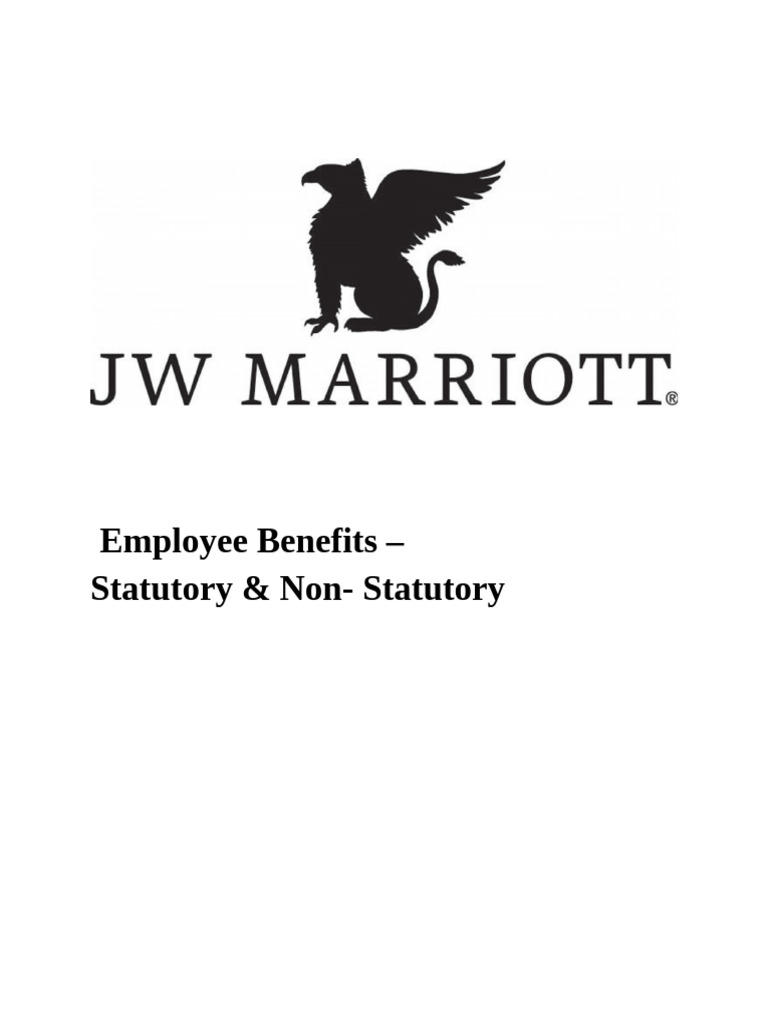 Employee Benefits Statutory and Non Stat | PDF | Incentive | Marriott ...