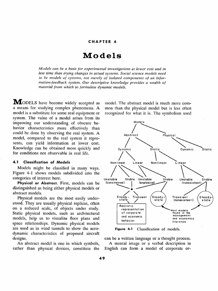 Forrester (1961) Caps 4-5 | PDF | System | Conceptual Model