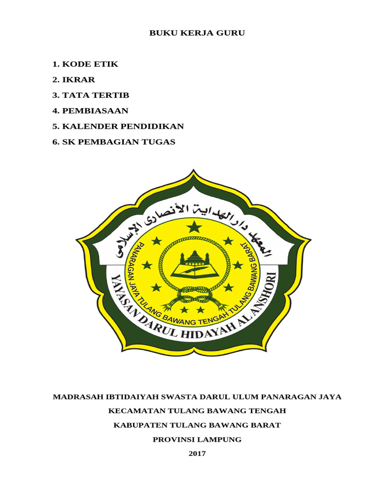 Panduan Tata Tertib dan Etika Guru | PDF