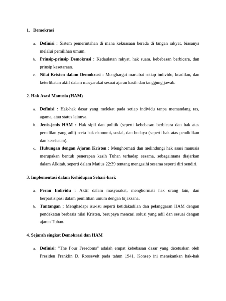 MATERI PAK KELAS XII BAB 1,2,3 (PTS) | PDF