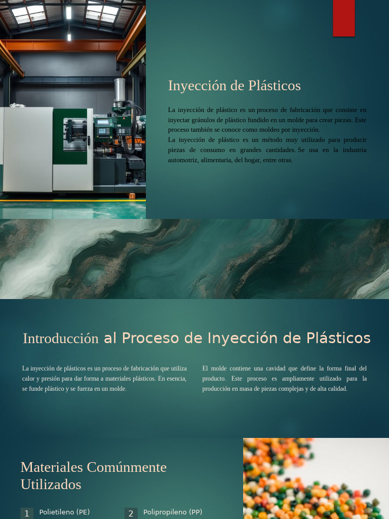 Inyeccion de Plasticos | PDF | El plastico | Materiales de construcción