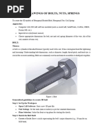 AutoCAD 2D Tutorial | PDF | Screw | Technical Drawing