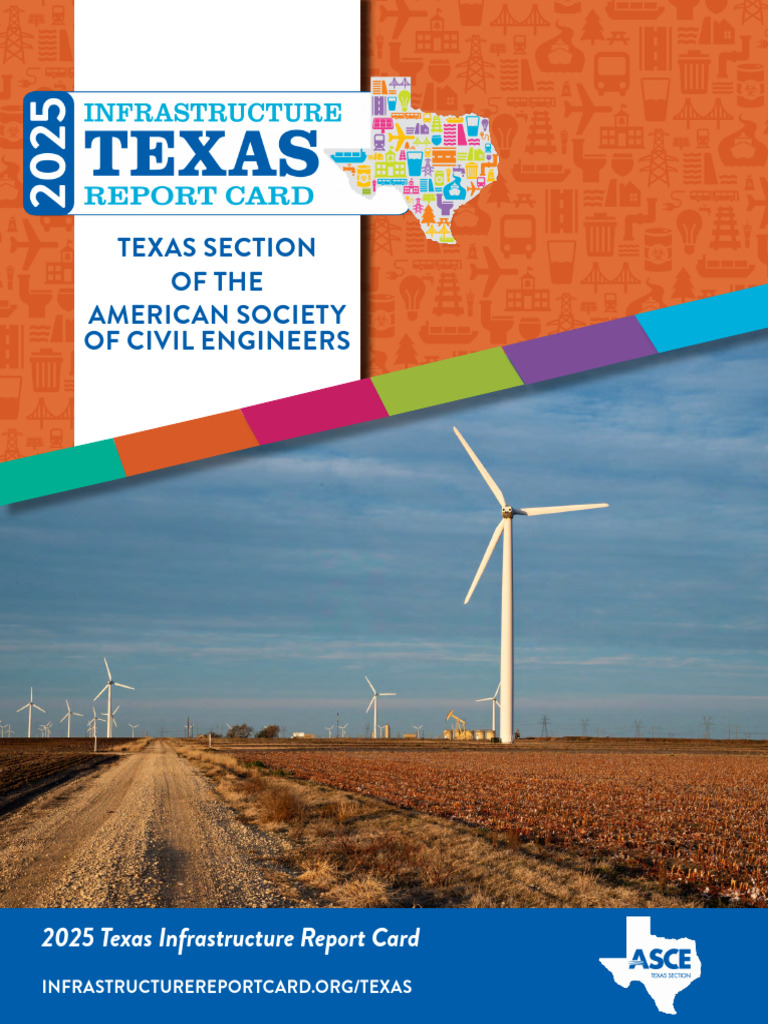2025 Texas Infrastructure Report Card | PDF | Airport | Infrastructure