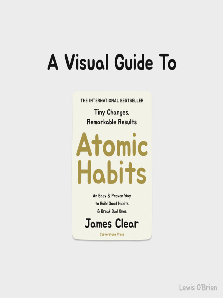 Atomic Habits by James Clear | PDF