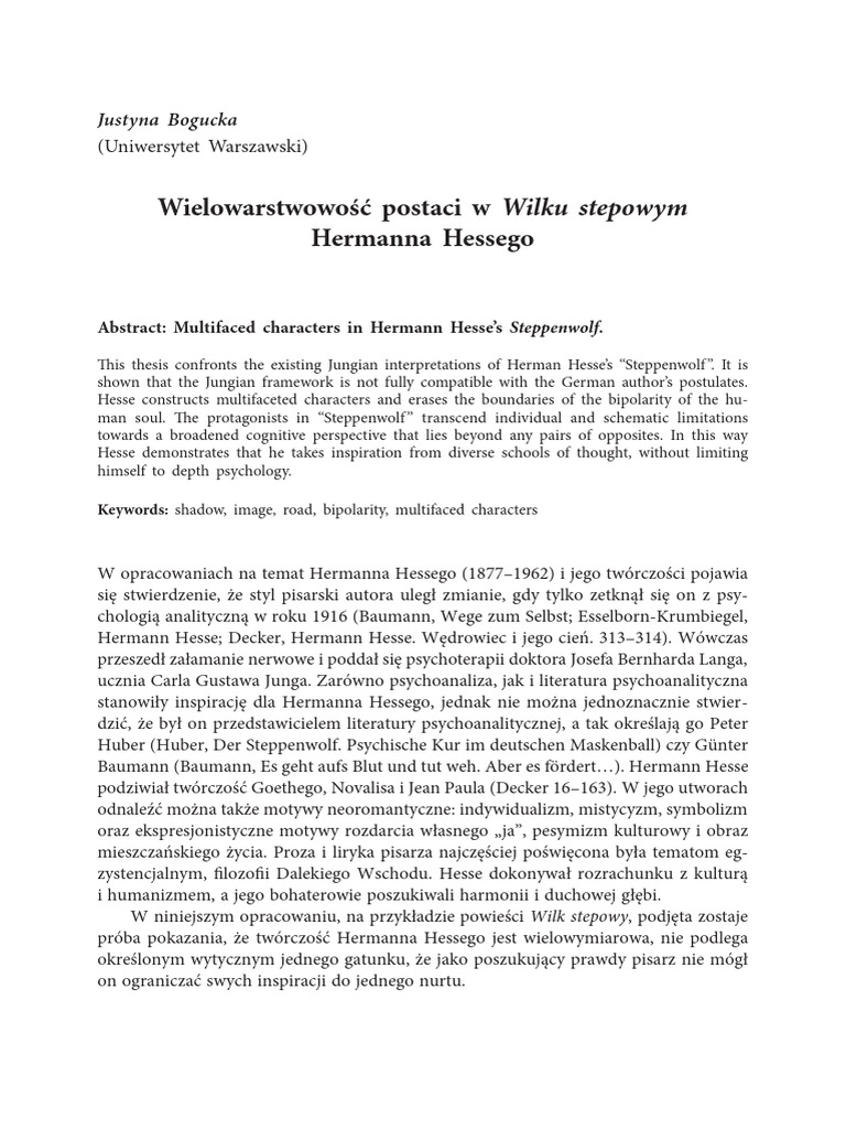 Wilk Stepowy | PDF