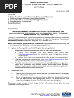 SK AAMAI Ujian CLI CGI Daring Tahun 20251 | PDF