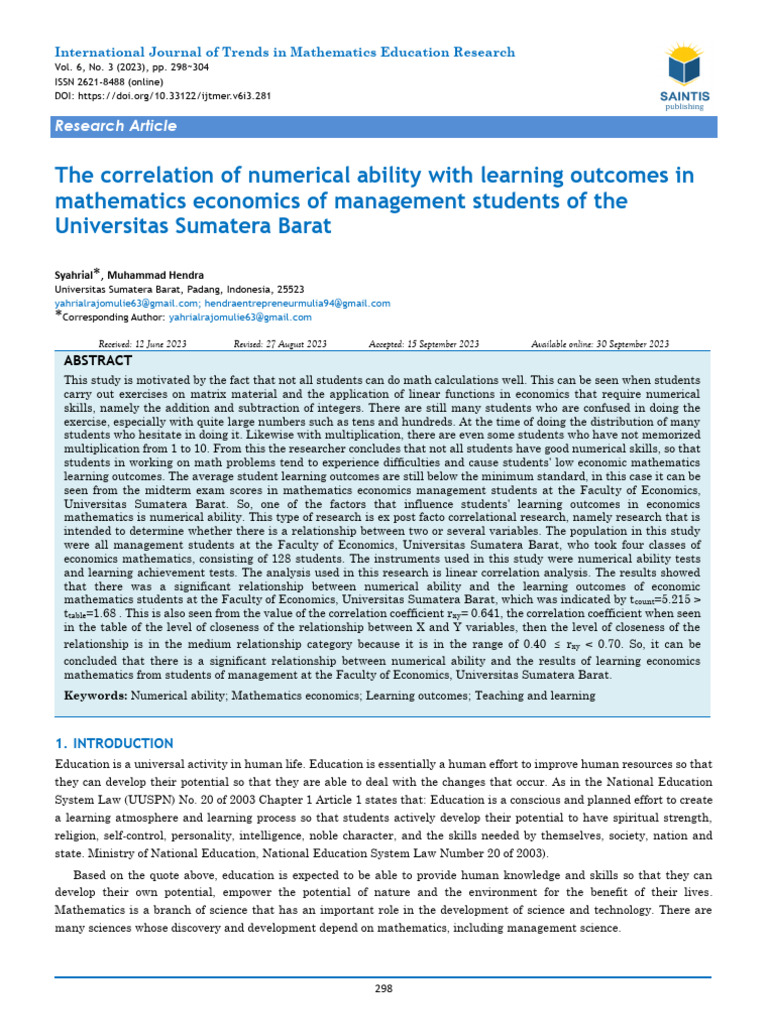 281-1064-1-PB | PDF | Mathematics