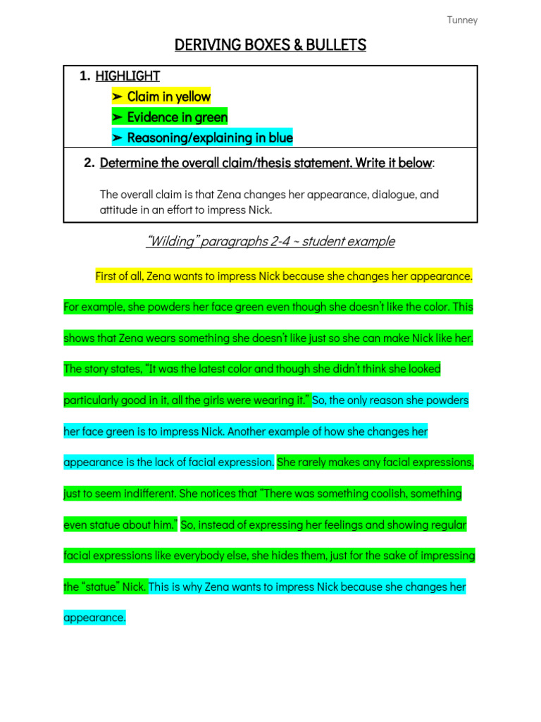 Student Example - Wilding - Argument Writing-Colin | PDF
