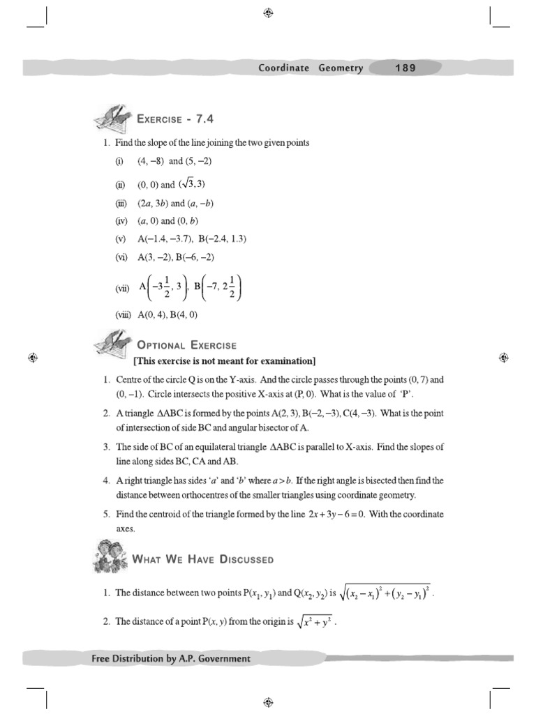 Coordinate Geometry | PDF