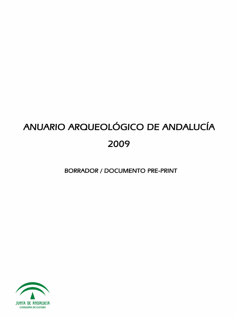 AAA_2009_026_perezvicente_ventadelpobre_almeria_borrador | PDF | Arqueología | Science