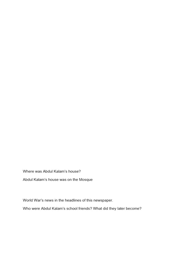 English Worksheet for Class IX: My Childhood | PDF | Sita | Subtropics