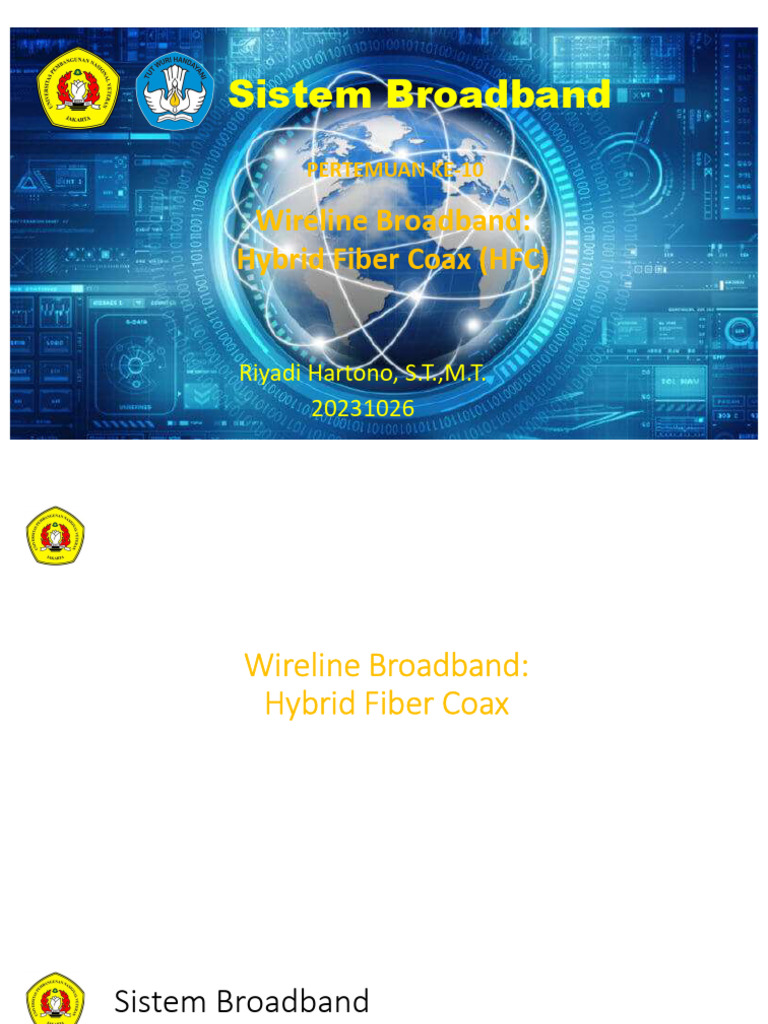 Sistem Akses HFC dalam Broadband | PDF